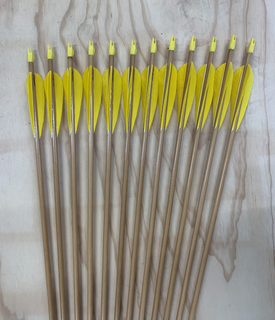 35-40# Falcon- cedar, Yellow – Raptor Archery